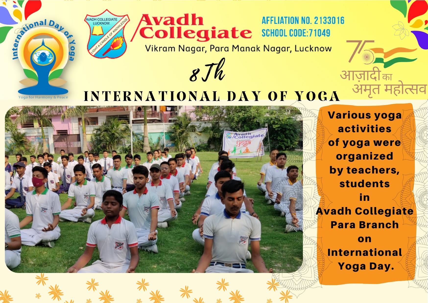 Avadh Collegiate School, Vikram Nagar, Lucknow