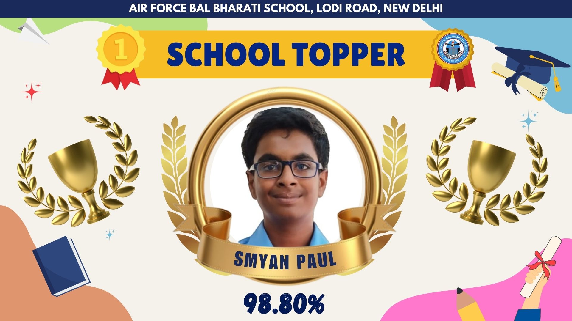 Air Force Bal Bharati School Logo AIR FORCE BAL BHARATI SCHOOL